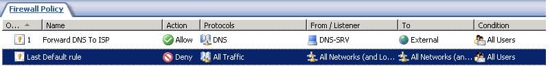 Isa Firewall Quick Tip Internal Dns Forwarding Through Isa Server