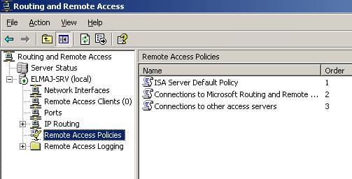 ISA Firewall Quick Tip : Setting Timeout for Idle VPN Clients