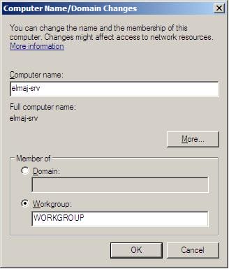 Windows Server 2008 Initial Configuration Tasks