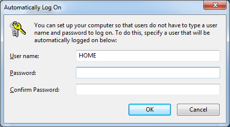 Enabling Automatic Logon in Windows 7 – ElMajdal.net