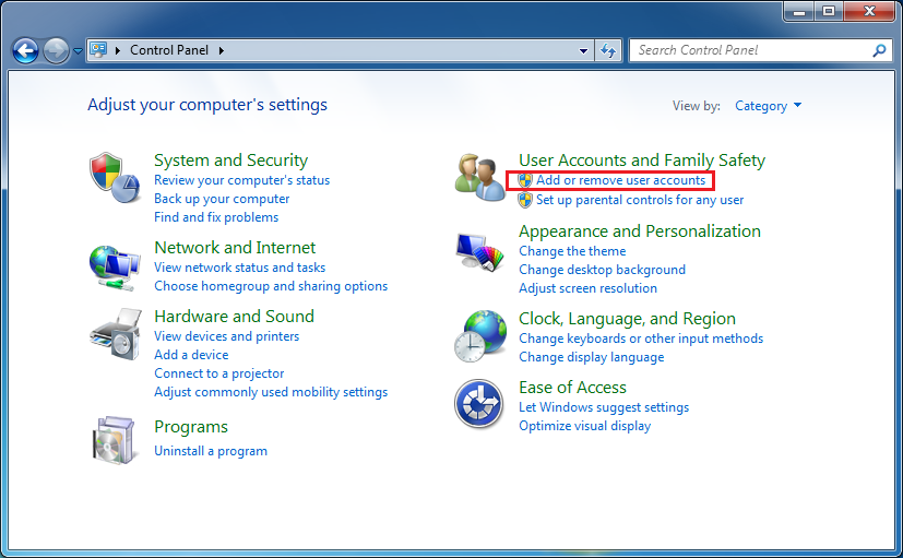How To Create a Password For a User Account in Windows 7 - ElMajdal.net