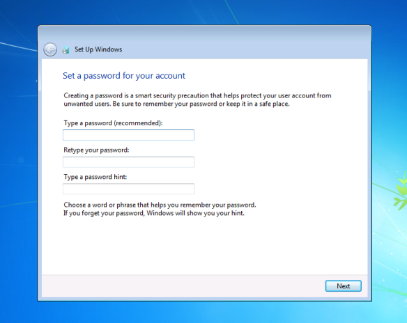 How To Create a Password For a User Account in Windows 7 - ElMajdal.net