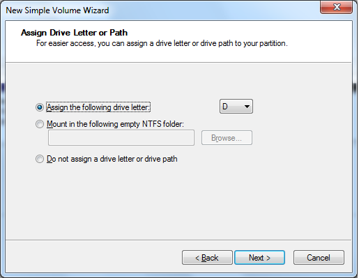 Resizing and Creating Partitions in Windows 7
