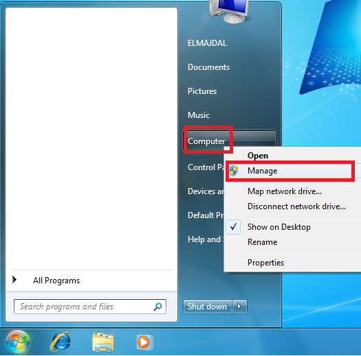 Resizing and Creating Partitions in Windows 7