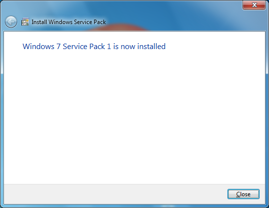 Downloading and Installing Windows 7 Service Pack One - ElMajdal.net