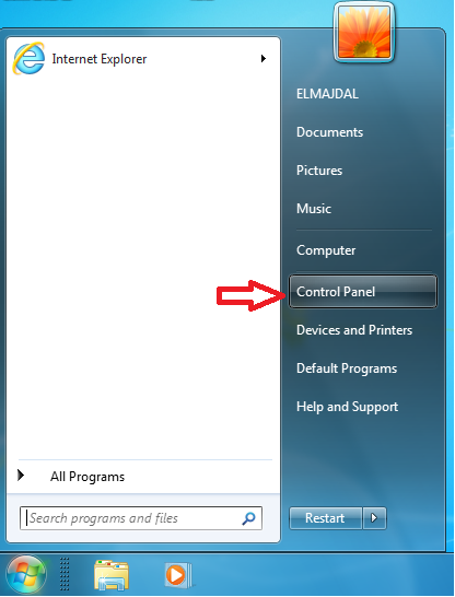 Creating a New User Account in Windows 7 - ElMajdal.net