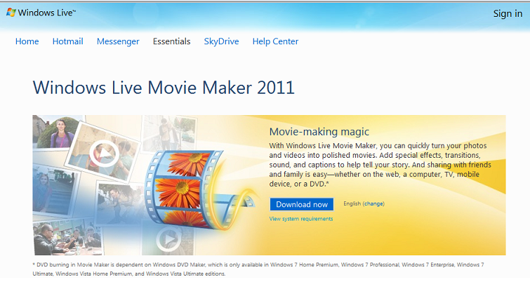 Downloading and Installing Windows Live Movie Maker 2011 - ElMajdal.net