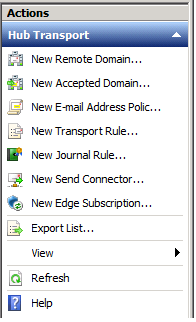 How To Create a Send Connector in Exchange Server 2010 - ElMajdal.net