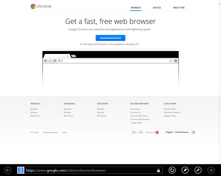 How to Download and Install Google Search and Chrome in Windows 8 ...