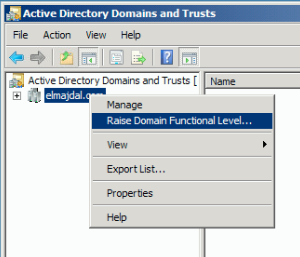 How to Raise the Forest and Domain Functional Levels in Windows Server ...