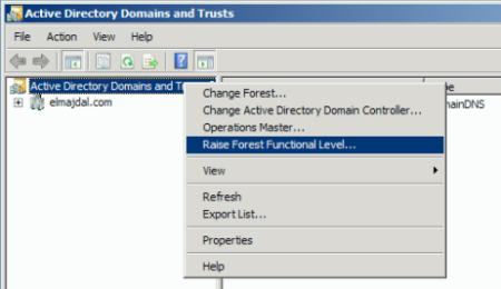 How to Raise the Forest and Domain Functional Levels in Windows Server ...