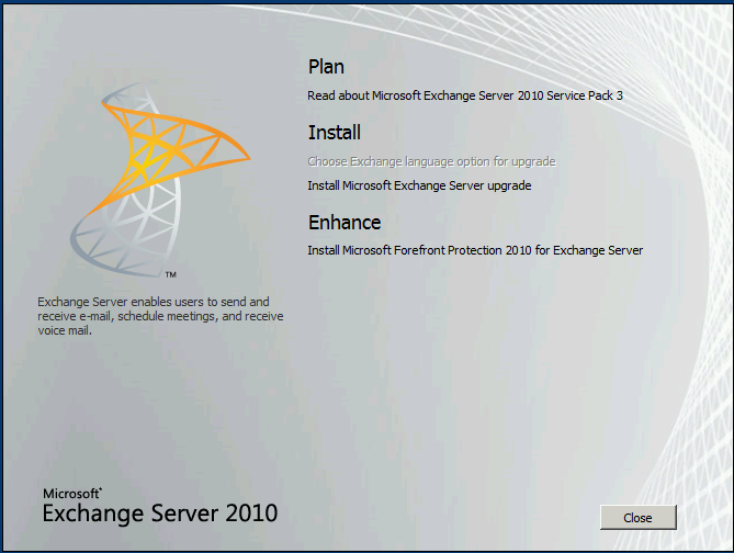 Installing Service Pack 3 For Exchange Server 2010 - ElMajdal.net