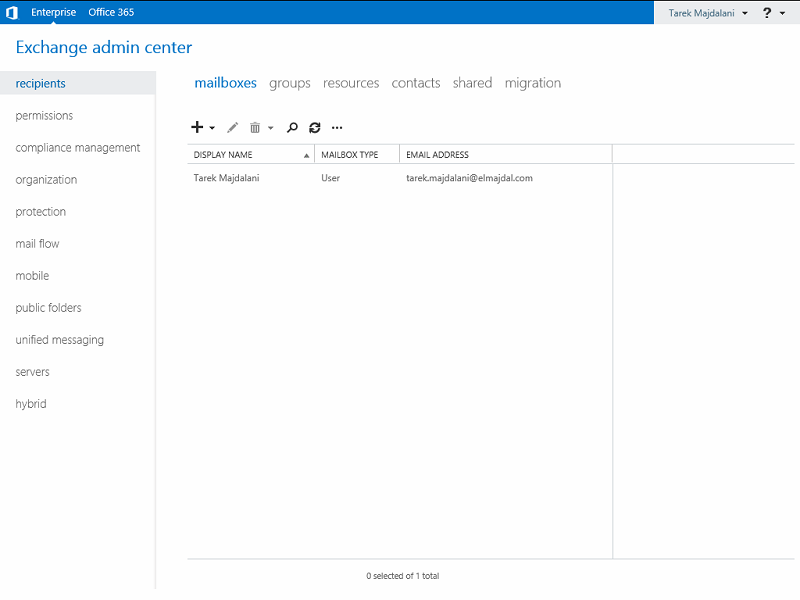 How To Access Exchange Admin Center in Exchange Server 2013 - ElMajdal.net