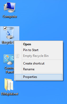 How To Enable The Delete Confirmation Dialog in Windows 8 – ElMajdal.net