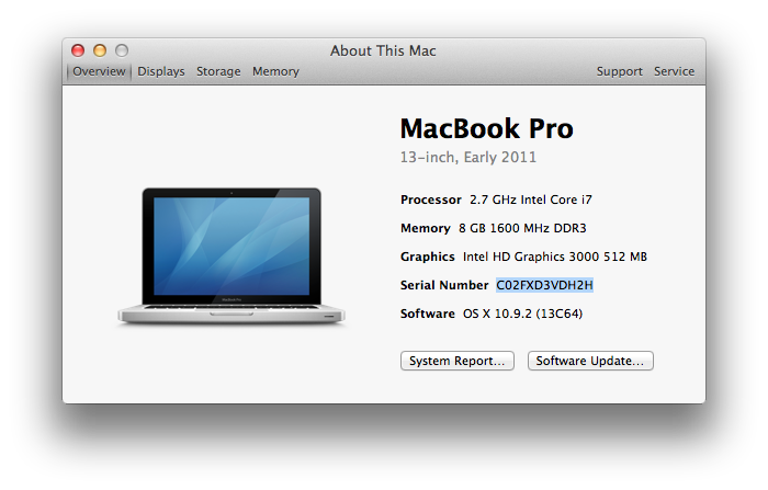 How to Find the Serial Number of Your Apple Computer - ElMajdal.net