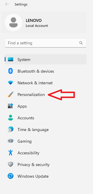 Change Taskbar Alignment in Windows 11