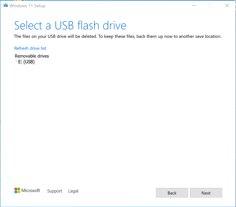 Create Windows 11 Bootable USB Installation Media
