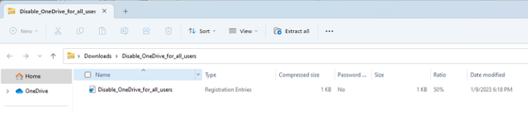 Enable or Disable OneDrive in Windows 11