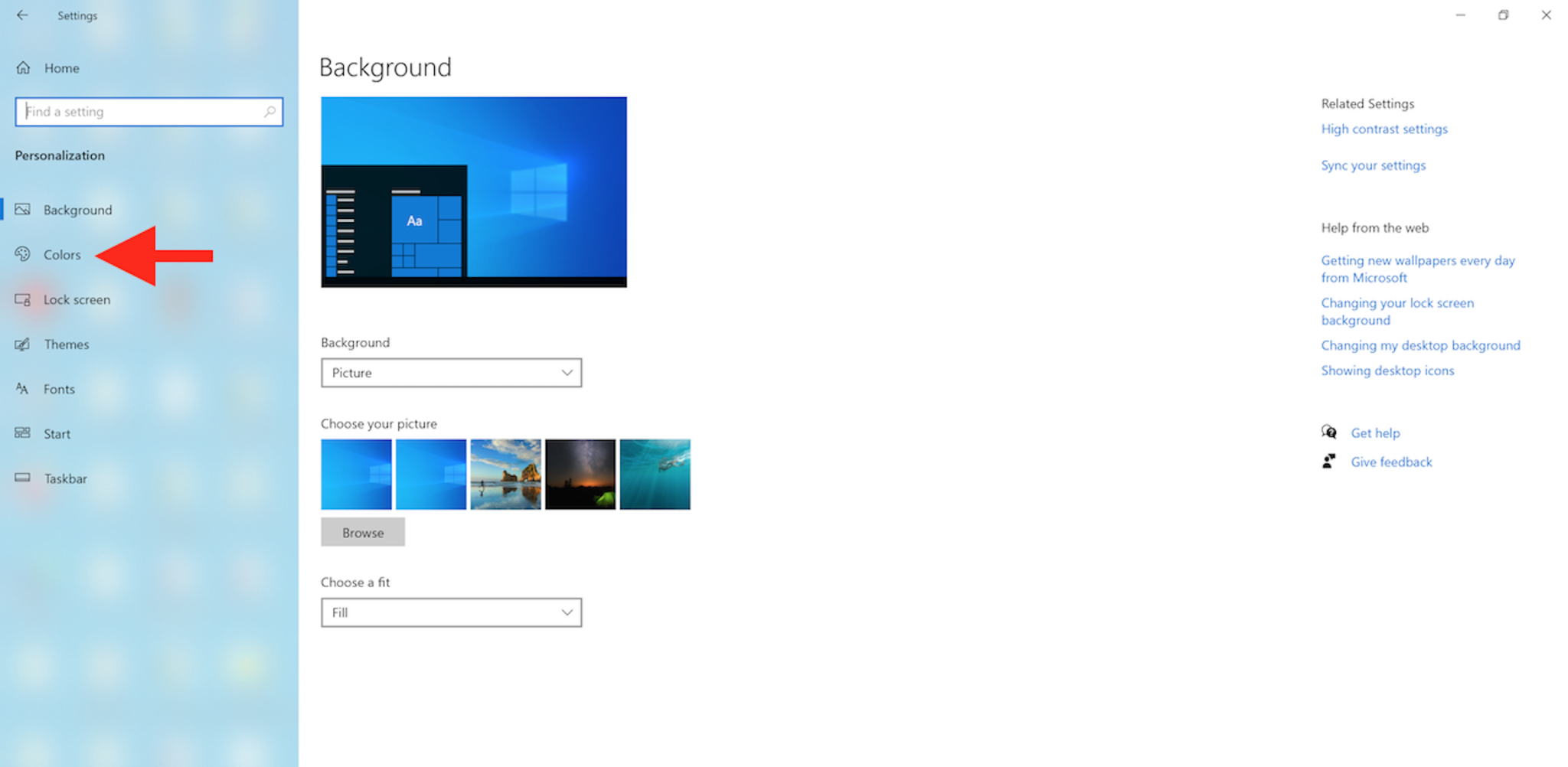Enable Or Disable Transparency On Windows 10