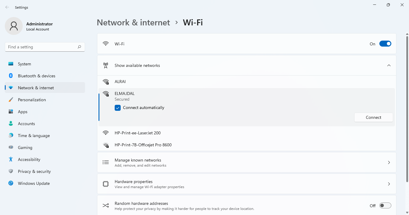 How to Connect to Wi-Fi in Windows 11 – ElMajdal.net