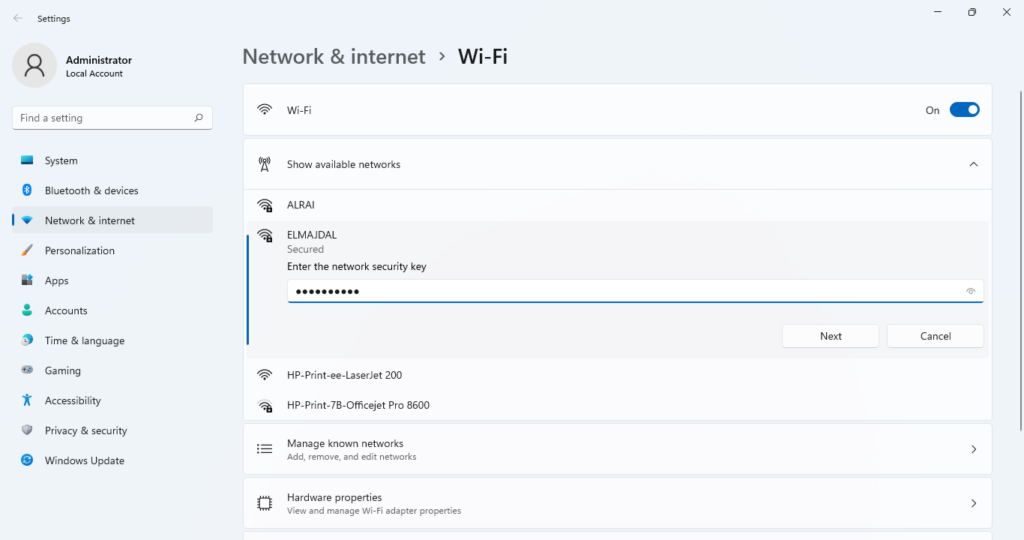 How to Connect to Wi-Fi in Windows 11 – ElMajdal.net