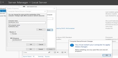 How To Change or Rename The Computer Name In Windows Server 2016/2019/2022