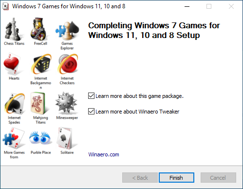 How To Install Windows 7 Games In Windows 10/11