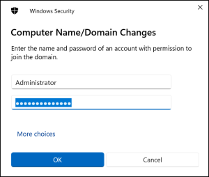 How To Join a Windows 11 Computer To an Active Directory Domain