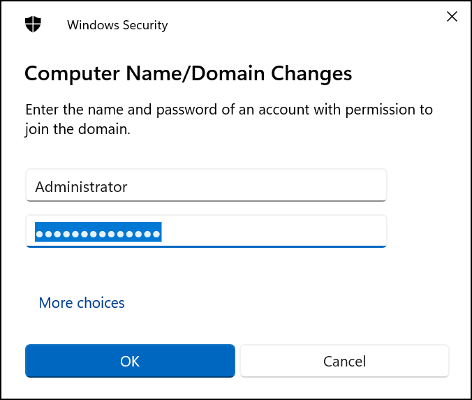 How To Join a Windows 11 Computer To an Active Directory Domain