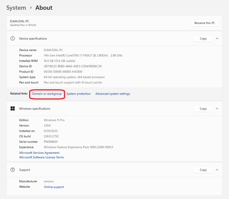 How To Join a Windows 11 Computer To an Active Directory Domain