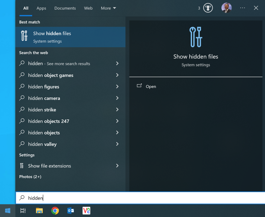 How To Show Hidden Files in Windows 10