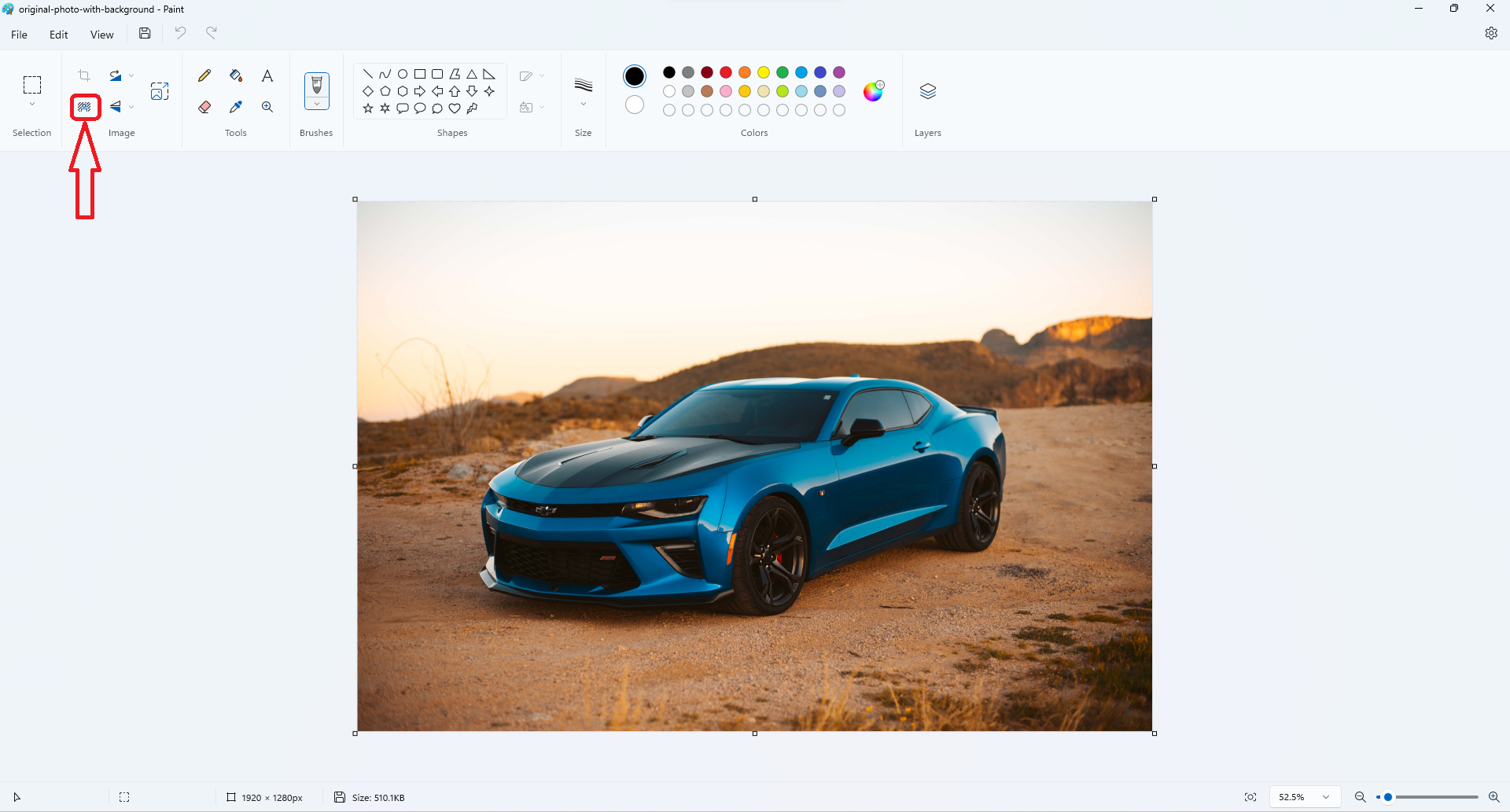 How To Remove Image Background With Paint in Windows 11