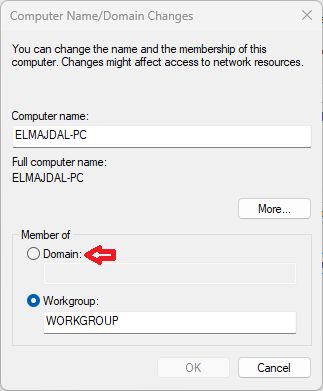 How To Join a Windows 11 Computer To an Active Directory Domain