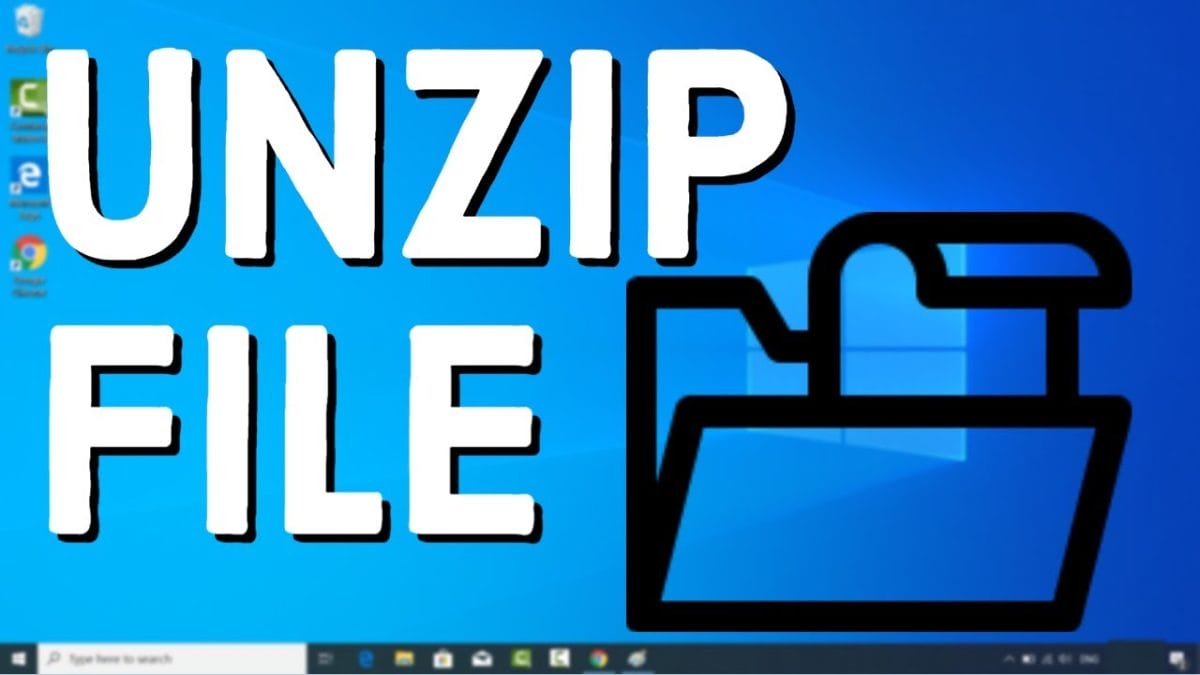 Unzipping Compressed Files on Windows Using WinRAR