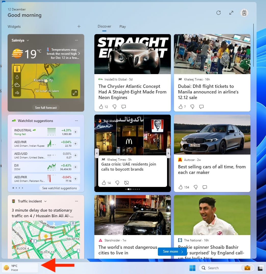 How To Remove Widgets From The Taskbar in Windows 11