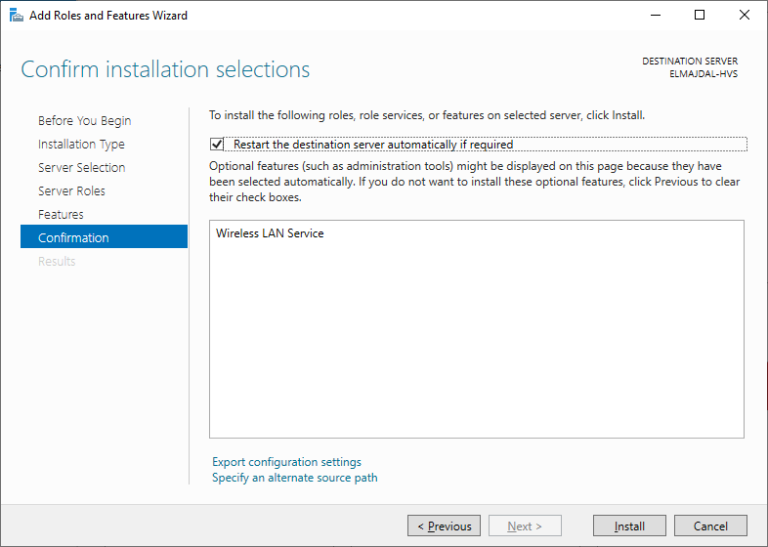 How To Enable Wireless (Wi-Fi) on Windows Server 2016/2019/2022