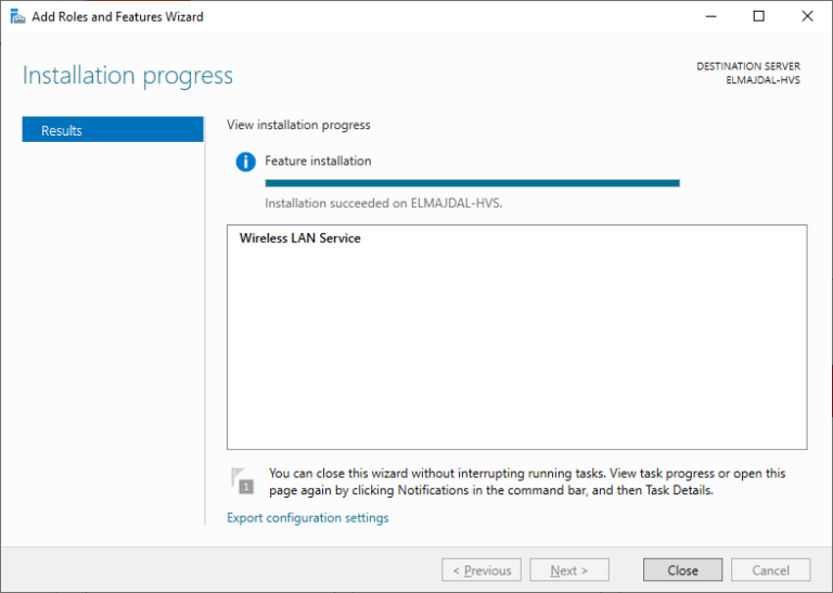 How To Enable Wireless (Wi-Fi) on Windows Server 2016/2019/2022
