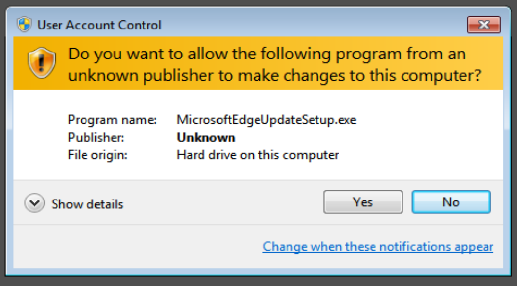 Downloading And Installing Microsoft Edge on Windows 7