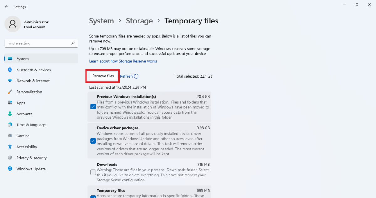 How To Delete The Windows.old Folder in Windows 11