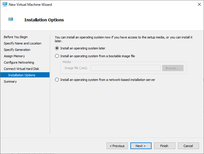 How To Create A Virtual Machine With Hyper-V in Windows Server 2016 ...