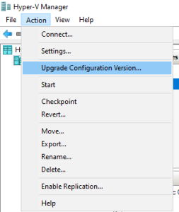 How To Identify And Upgrade Hyper-V Virtual Machine Configuration Versions In Windows Server ...