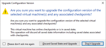 How To Identify And Upgrade Hyper-V Virtual Machine Configuration ...