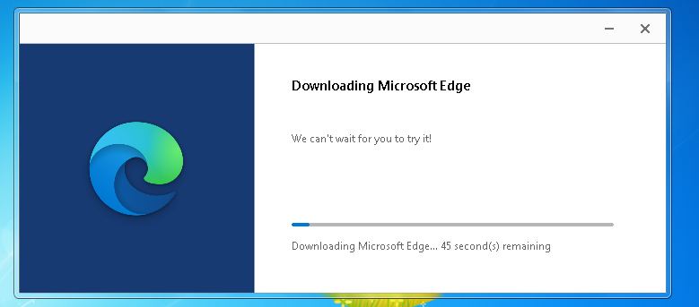 Downloading And Installing Microsoft Edge on Windows 7