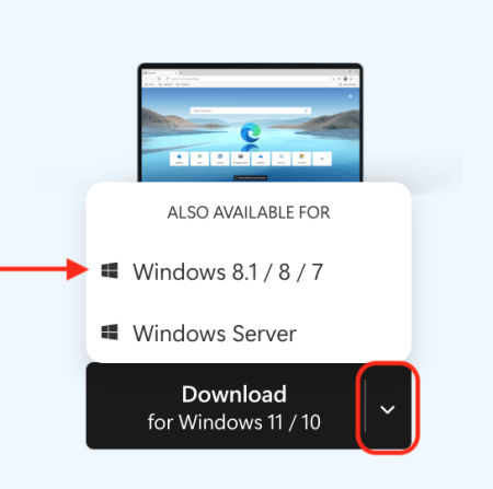 Downloading And Installing Microsoft Edge on Windows 7