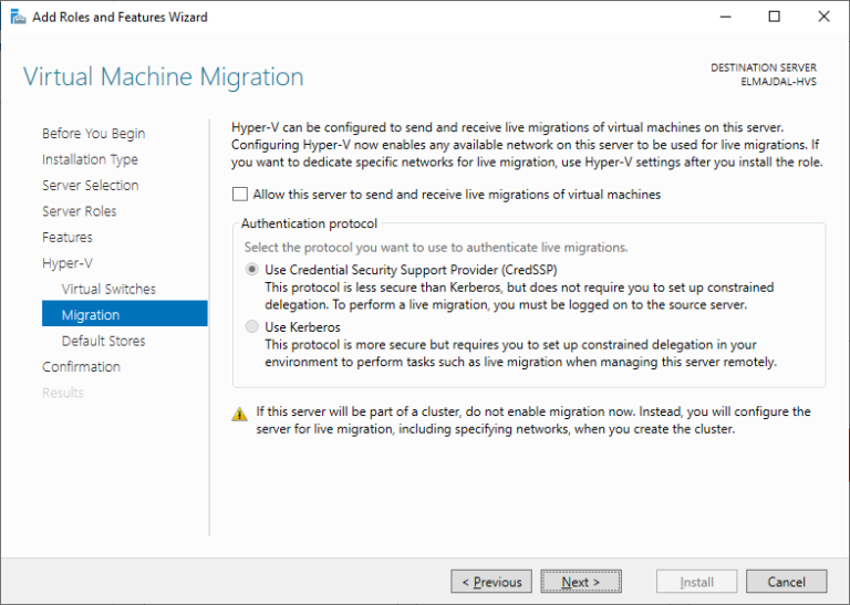How To Install Hyper-V In Windows Server 2016/2019/2022