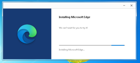 Downloading And Installing Microsoft Edge on Windows 7