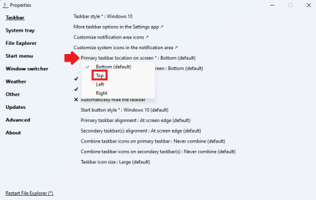 How To Move Taskbar To Top Or Sides In Windows 11
