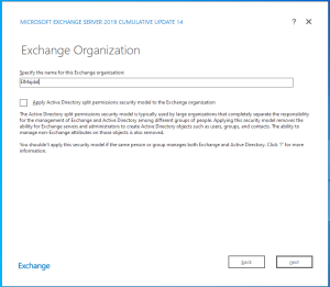 Installing Exchange Server 2019 on Windows Server 2016/2019/2022