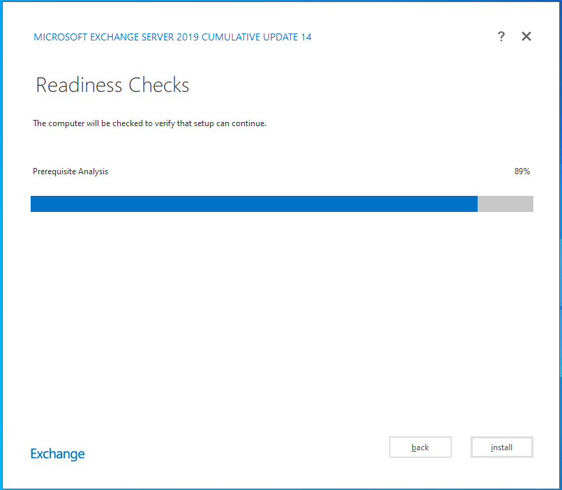 Installing Exchange Server 2019 on Windows Server 2016/2019/2022