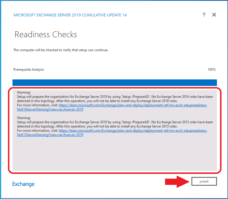Installing Exchange Server 2019 on Windows Server 2016/2019/2022